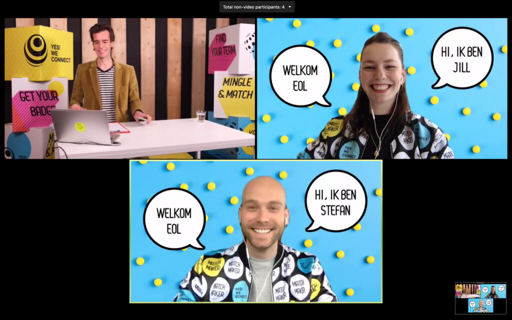 Online onboarding events? Yes, you can met Yes! We Connect