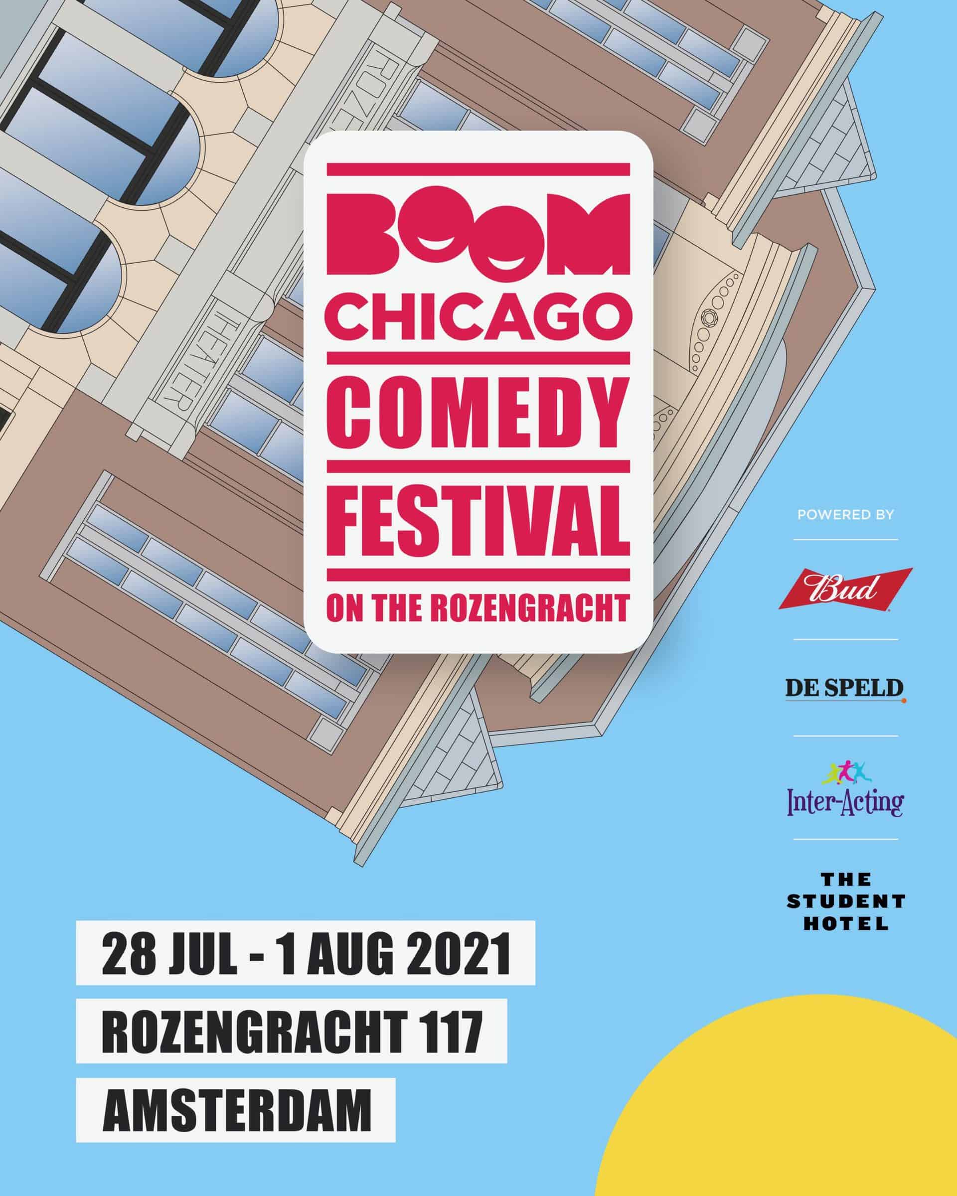 Boom Chicago’s eerste Comedy Festival onthult wereldberoemde namen en ...